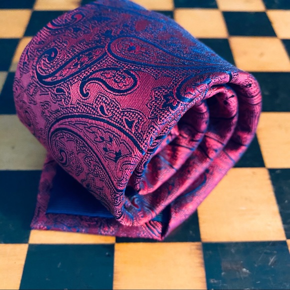 MICHAEL Michael Kors | Accessories | Michael Kors Red Pattern Mens Tie ...